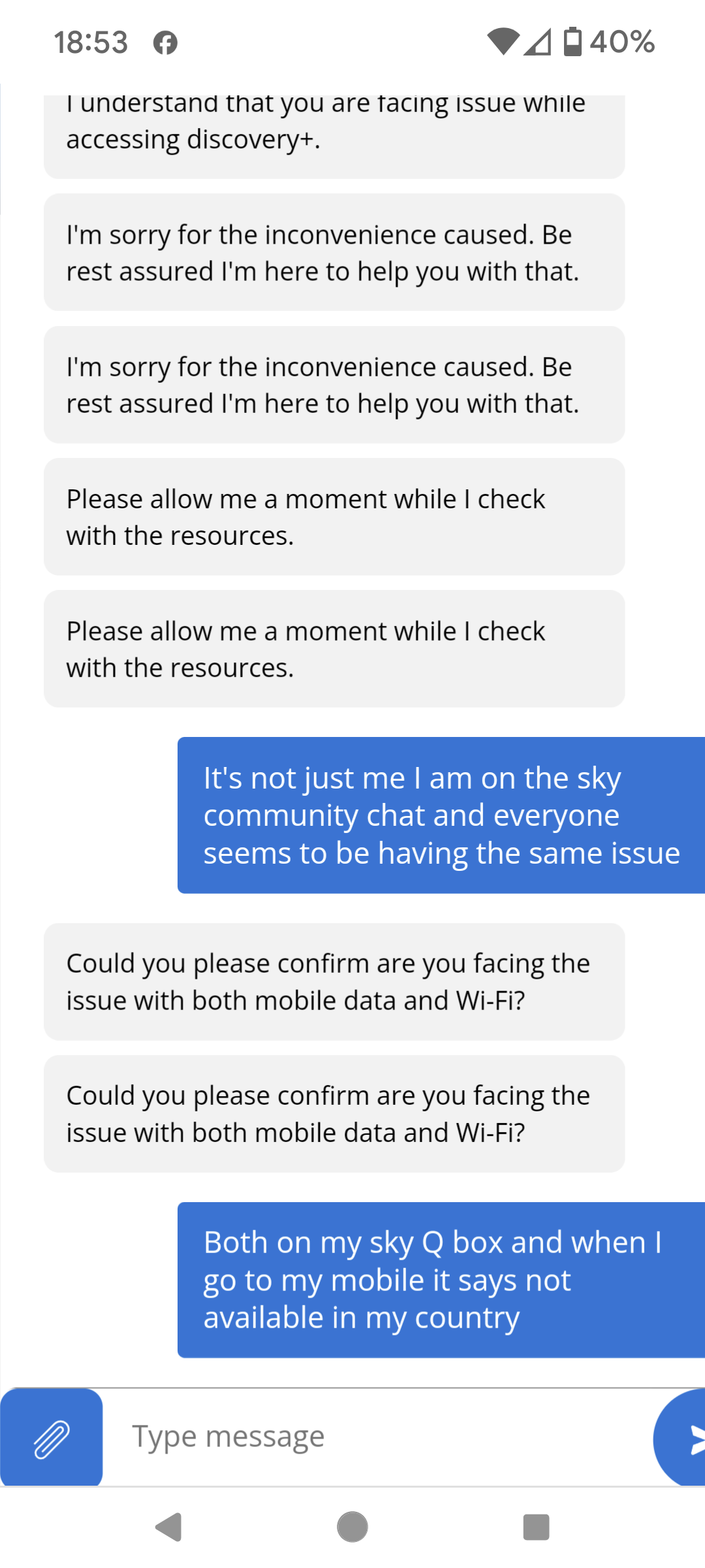 Answered: When i play discovery plus error 1k-0033 | Sky Community
