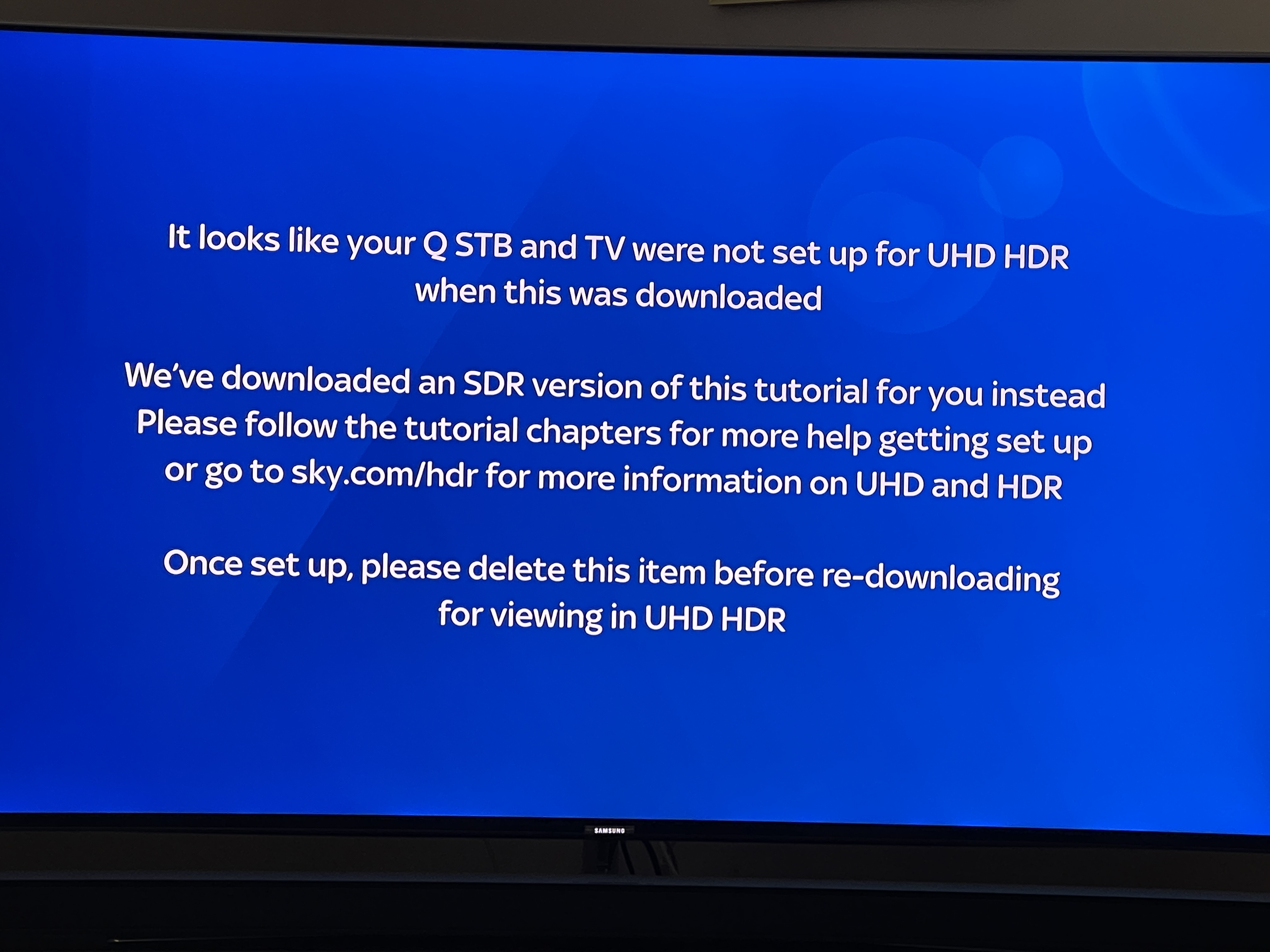 Why is sky q recording in standard definition? | Sky Community