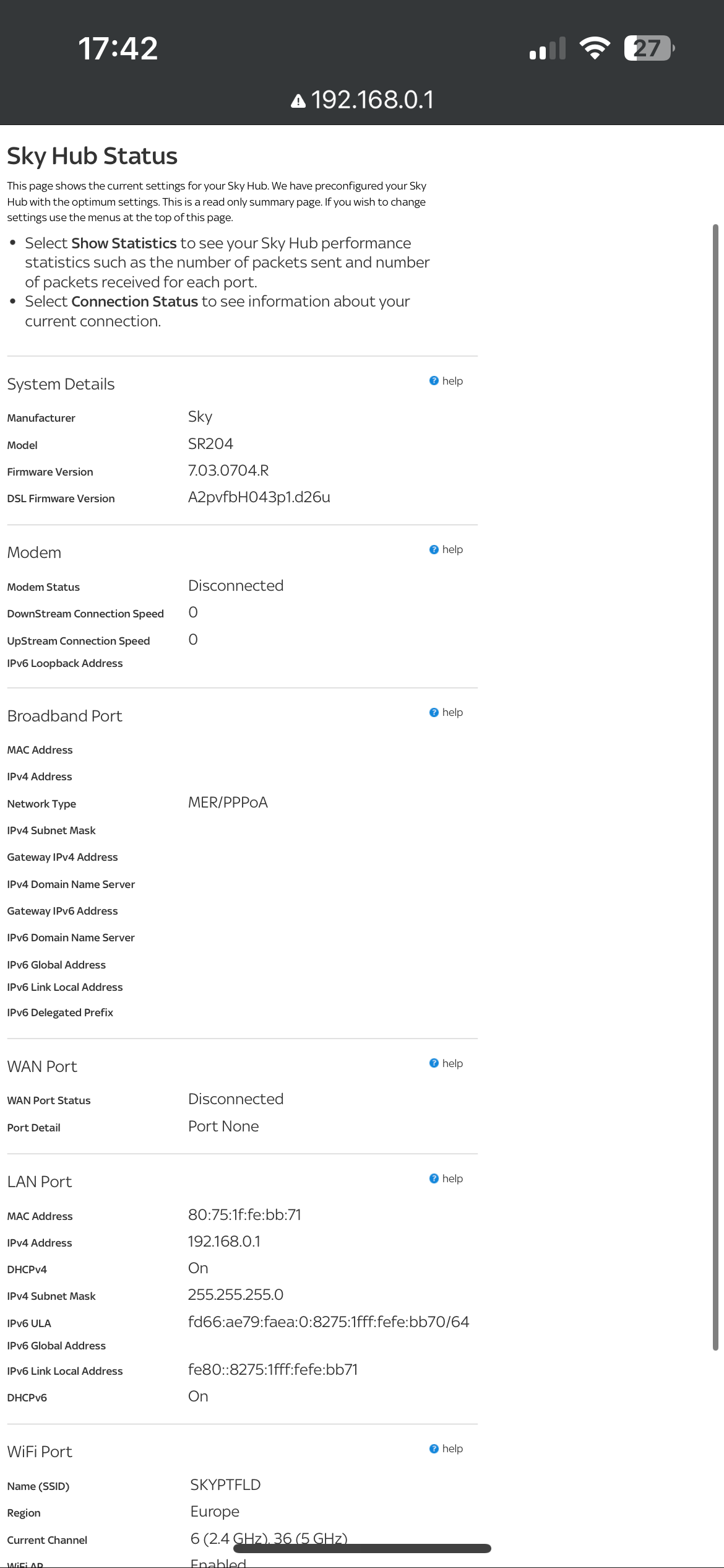 Broadband down multiple times today, sky testing s... | Sky Community