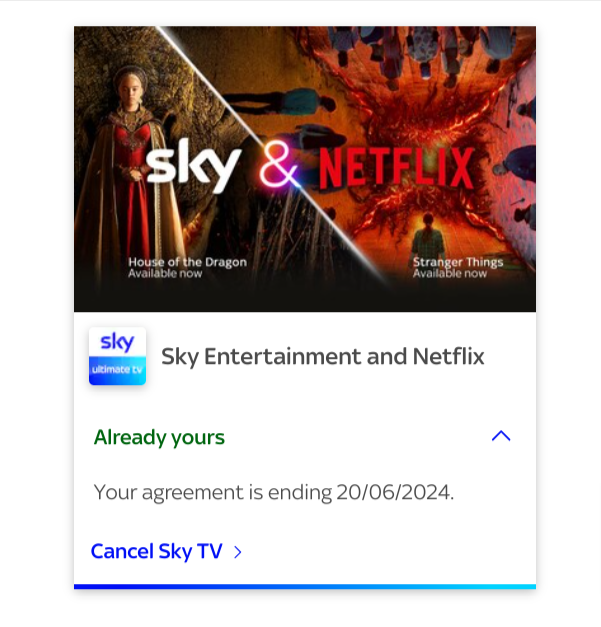 Cancel sky stream via mysky | Sky Community