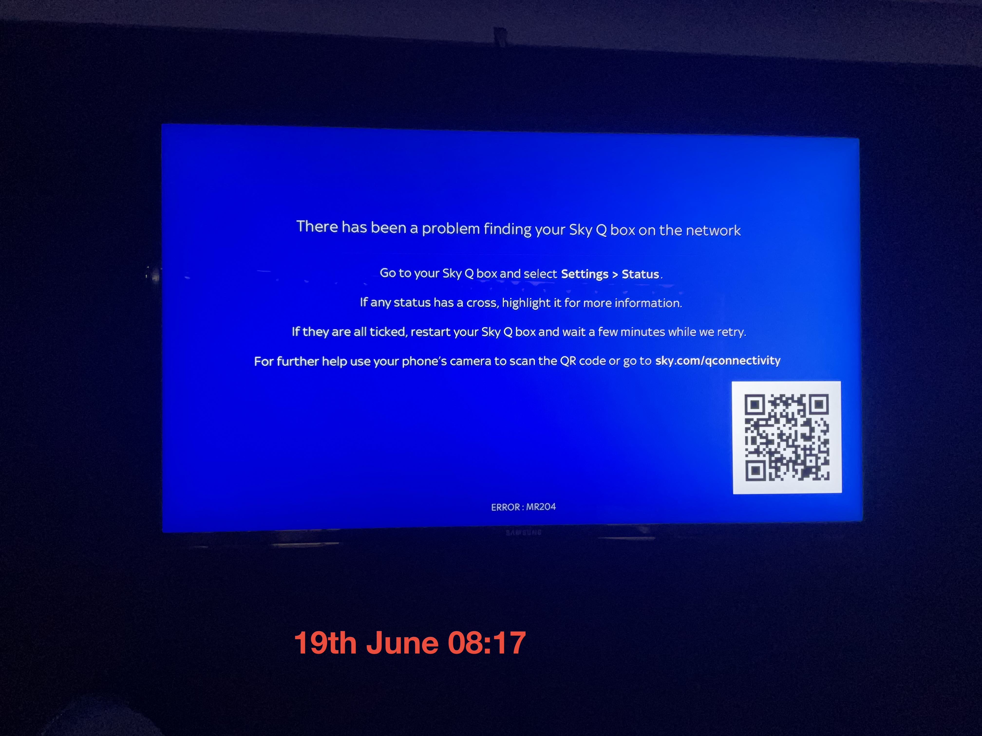 Sky Q Box Keeps Crashing | Sky Community
