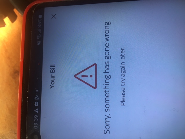 Unable to set up new payment method | Sky Community