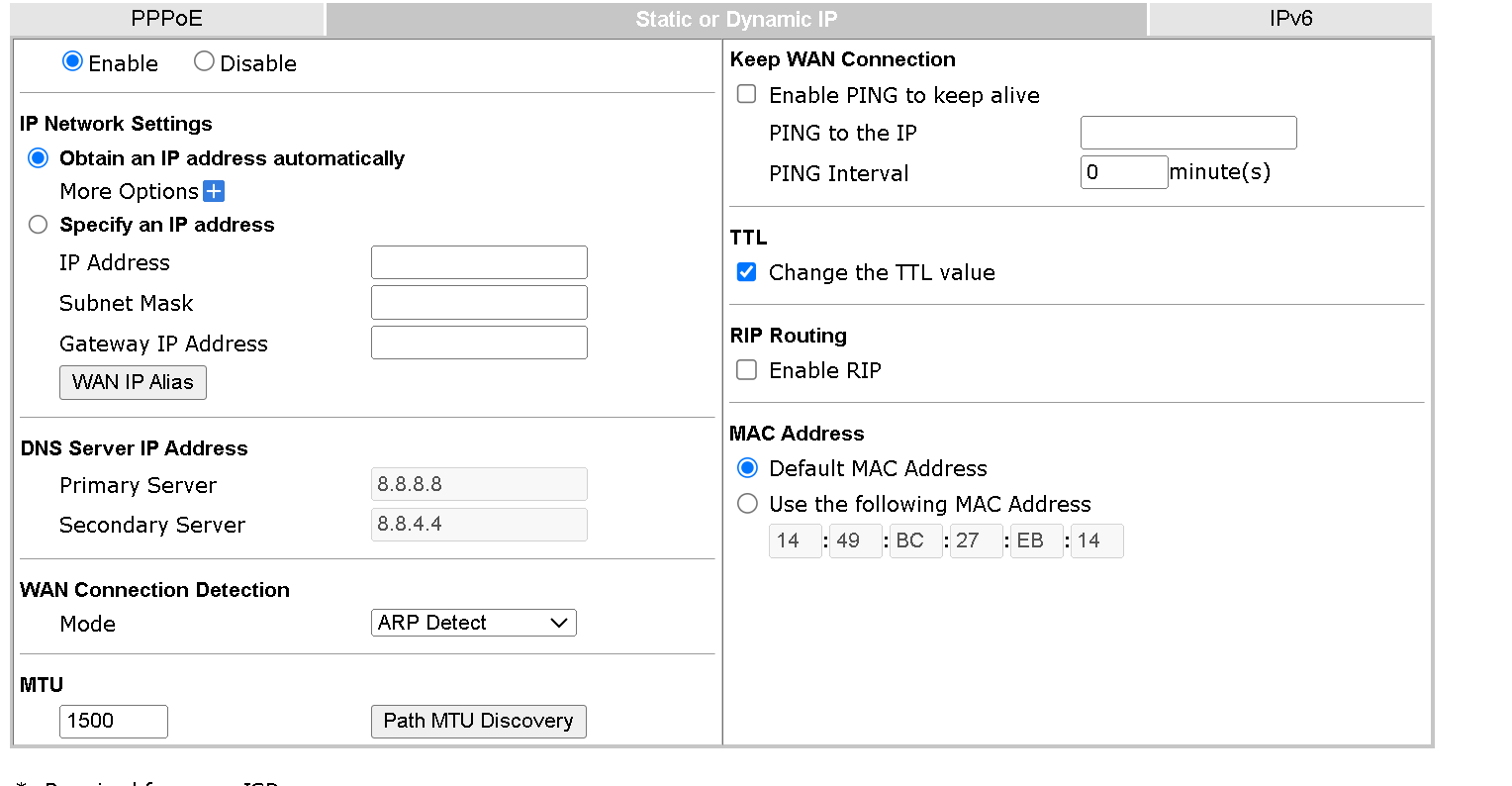 Connect 3rd Party router to Sky Broadband | Sky Community