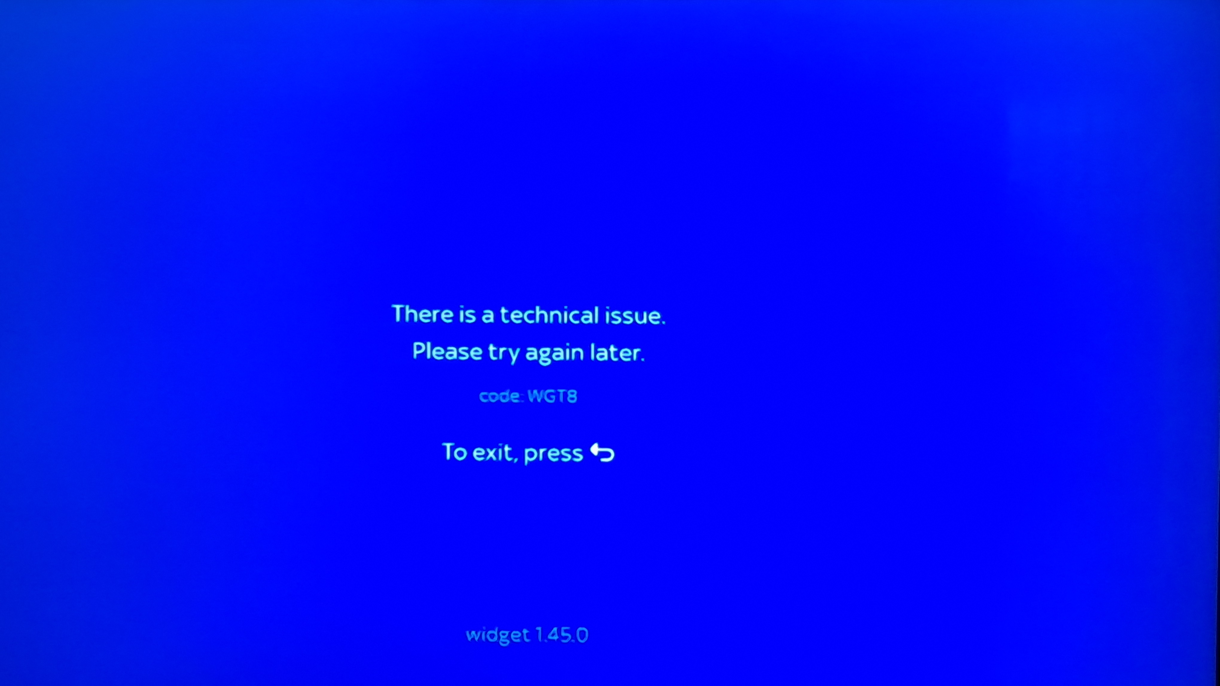 Answered: SKY Q mini box app error | Sky Community