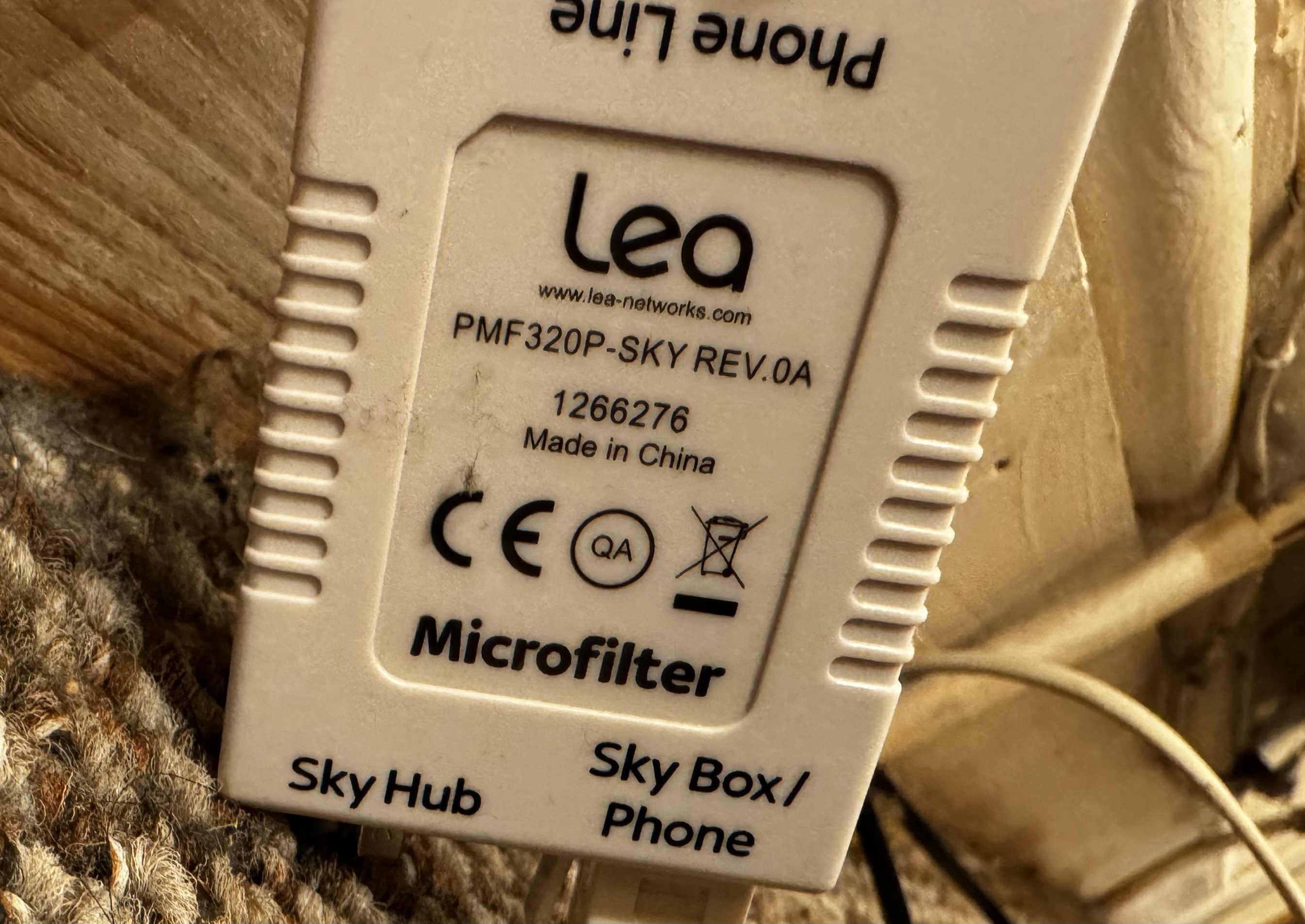 Answered: Router has no phone socket on the back of my route... | Sky ...