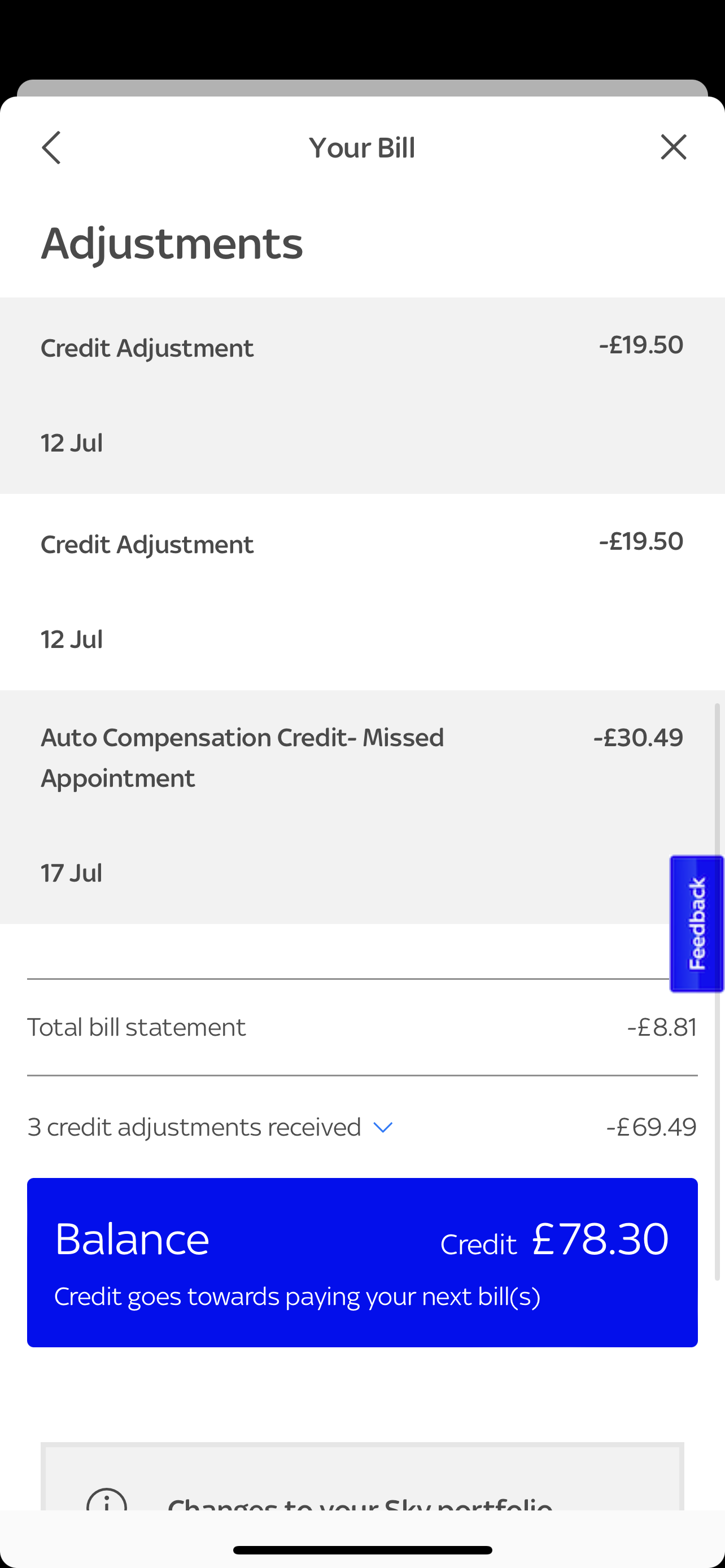 Not received a refund/compensation | Sky Community