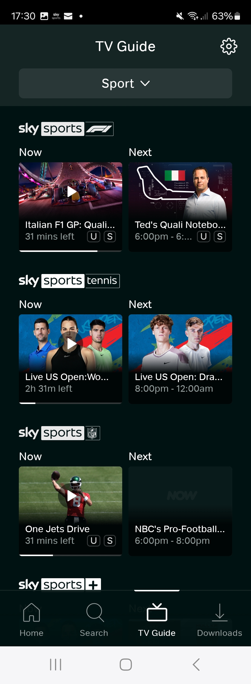 Sky Sports US Open Tennis Match Replays | Sky Community