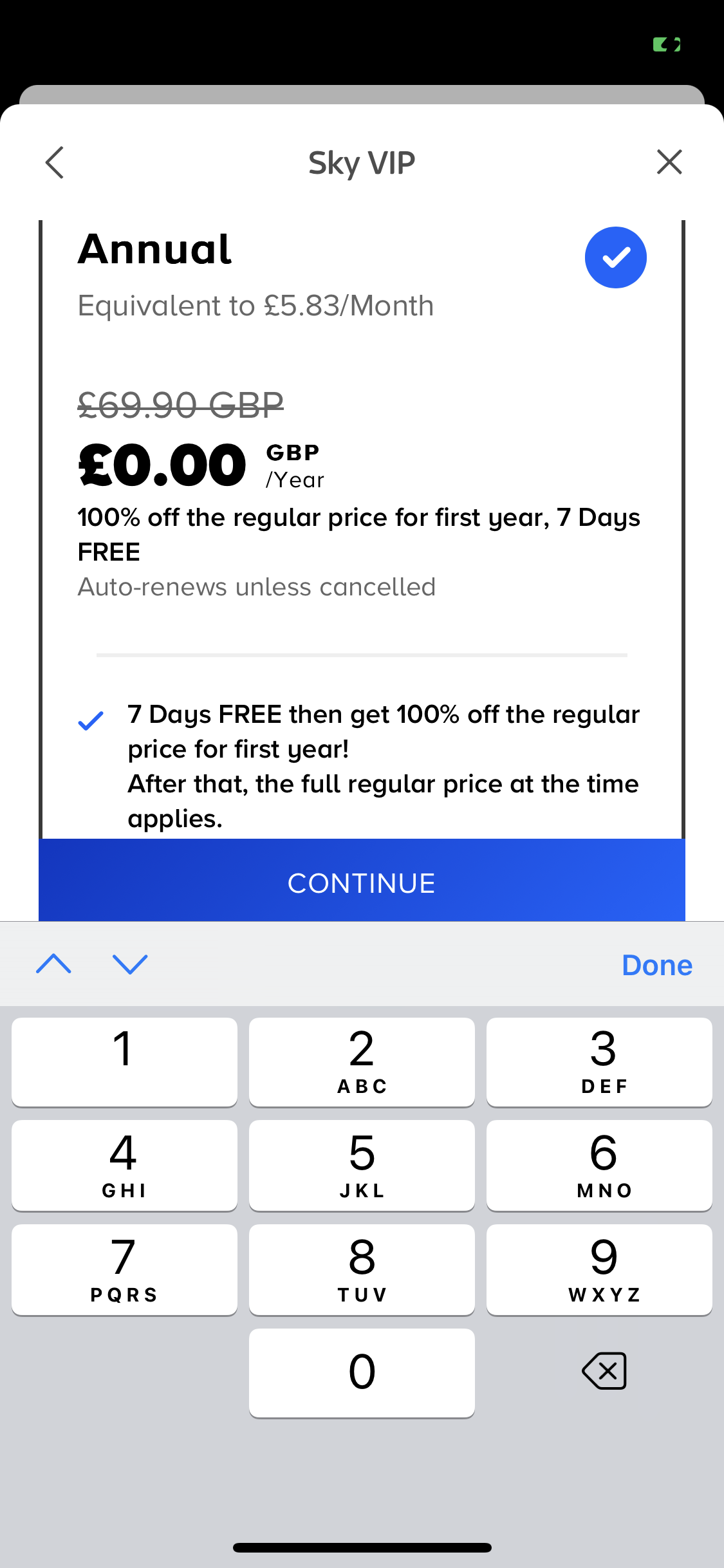 Hi am a diamond member on sky vip and it’s offer... | Sky Community