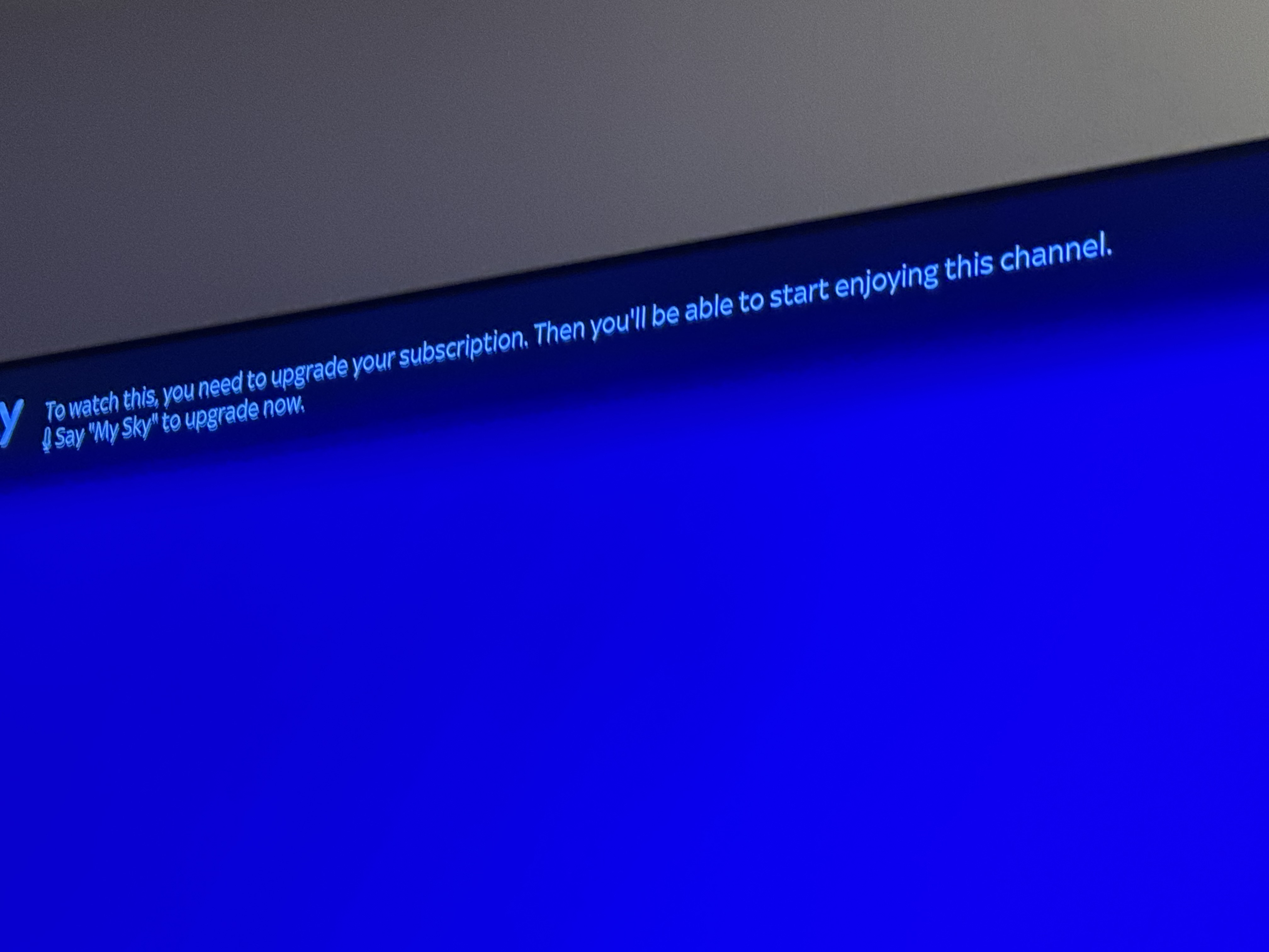 Answered: "Upgrade to Watch This...." Affecting a number of ... - Page ...