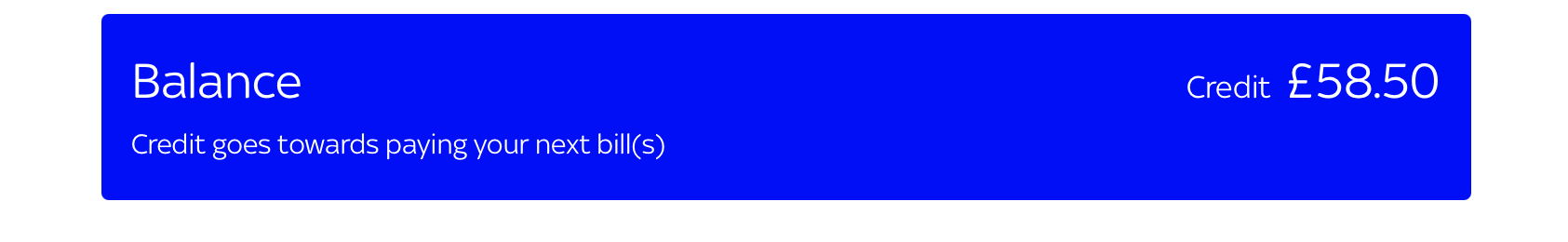 Credit Refund | Sky Community