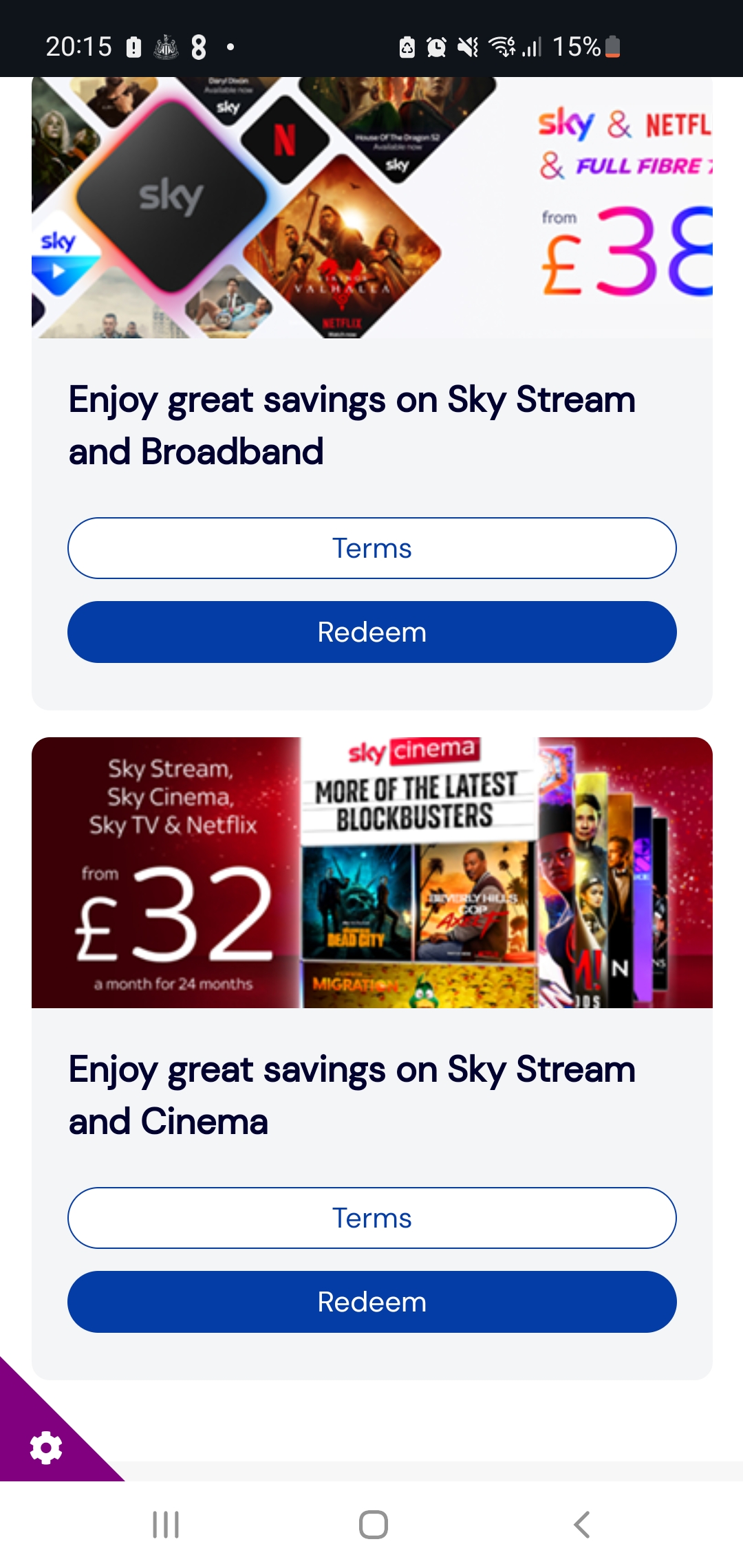 Second bill | Sky Community