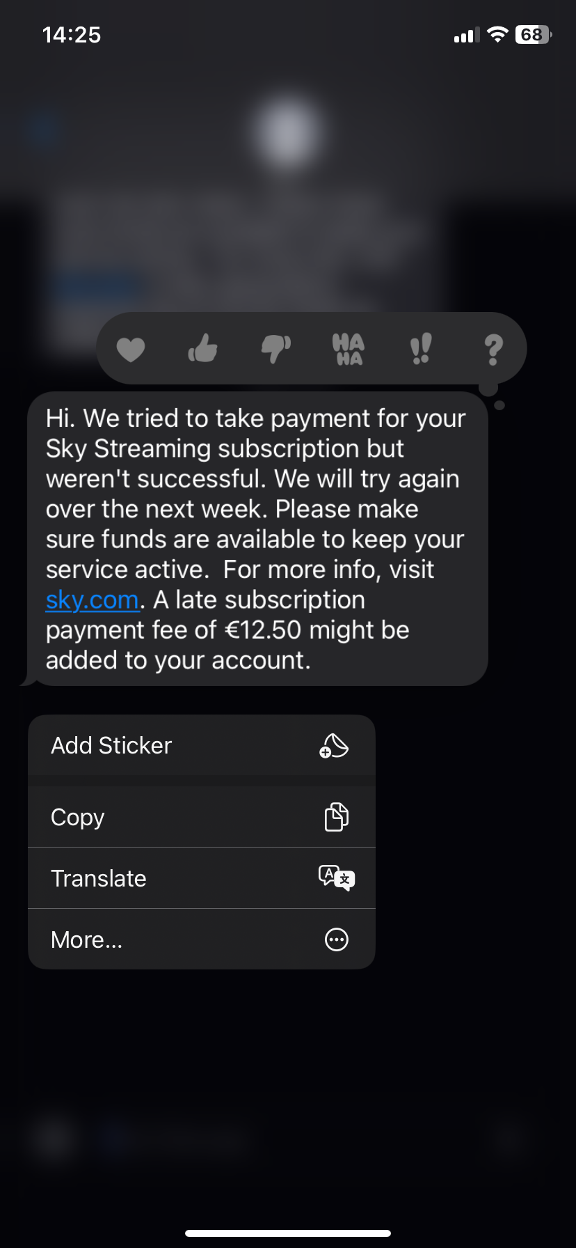 Question about Manual Payment | Sky Community