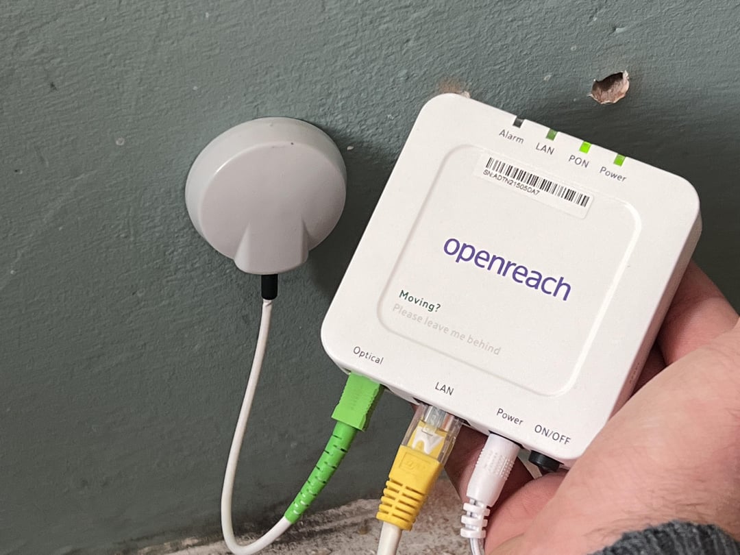 No ONT at new house | Sky Community