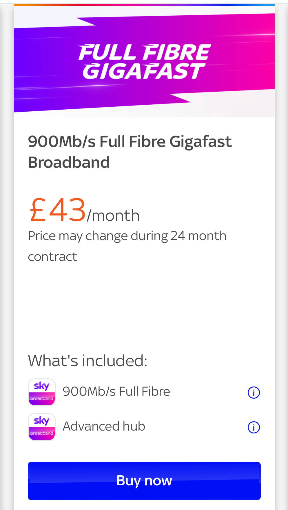 Gigafast & Max Hub | Sky Community