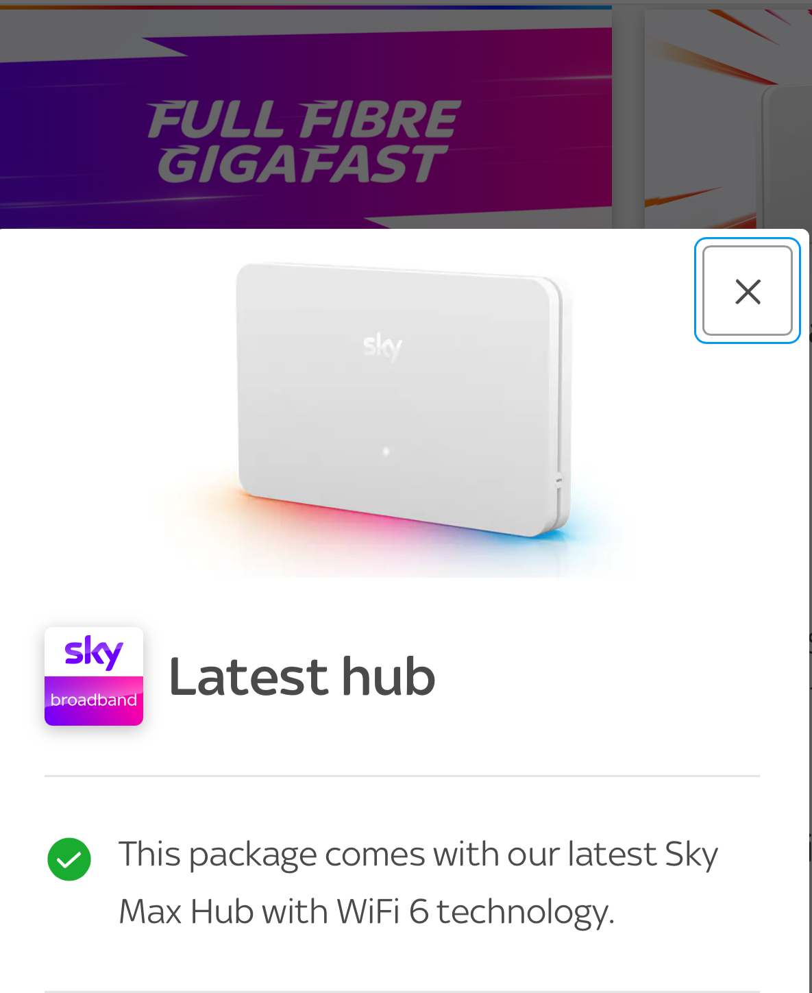 Gigafast & Max Hub | Sky Community