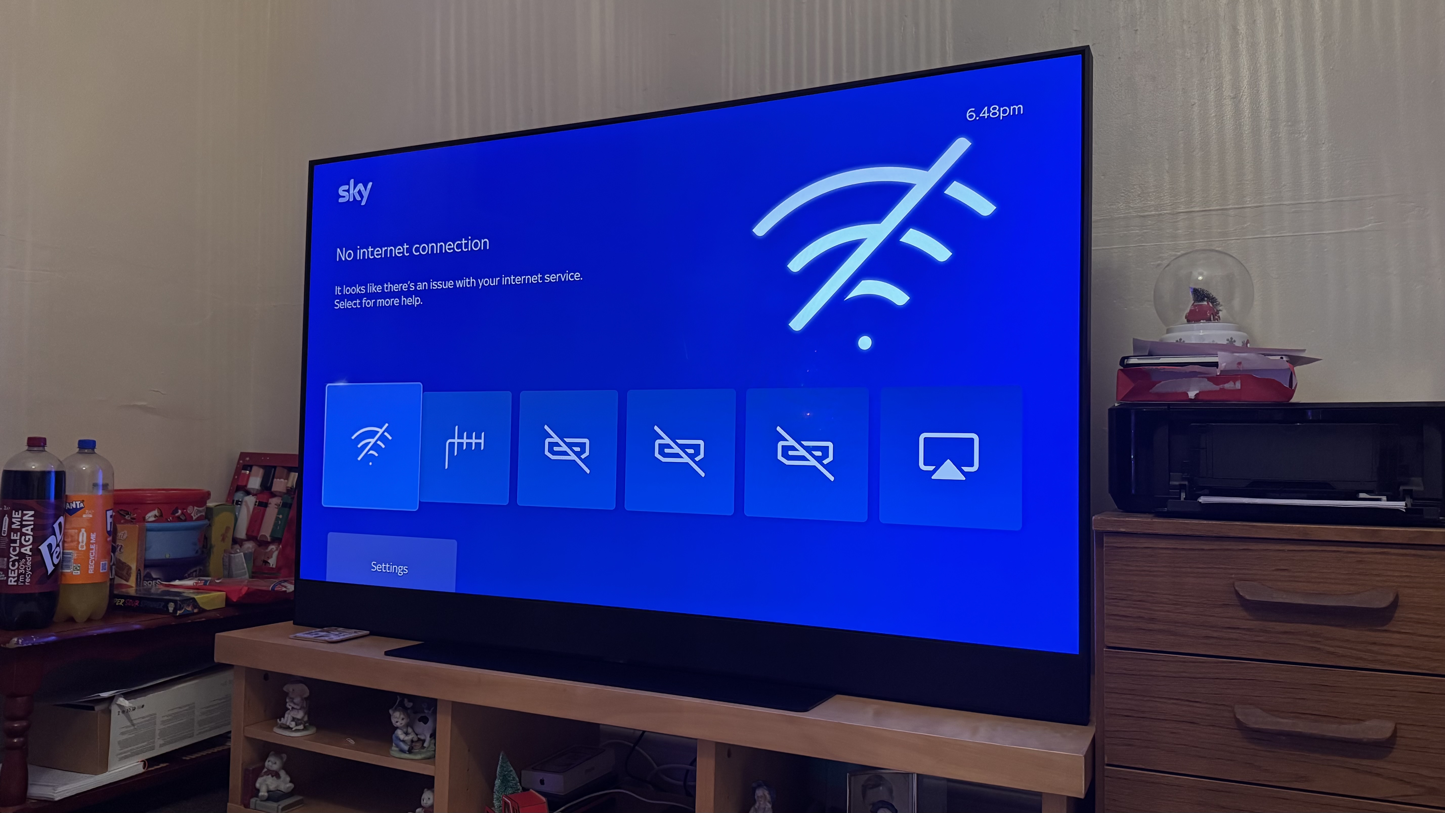 No internet through sky router | Sky Community