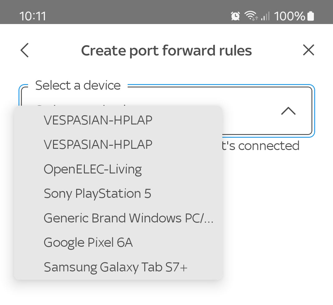 Sky Max Hub - connected devices list | Sky Community