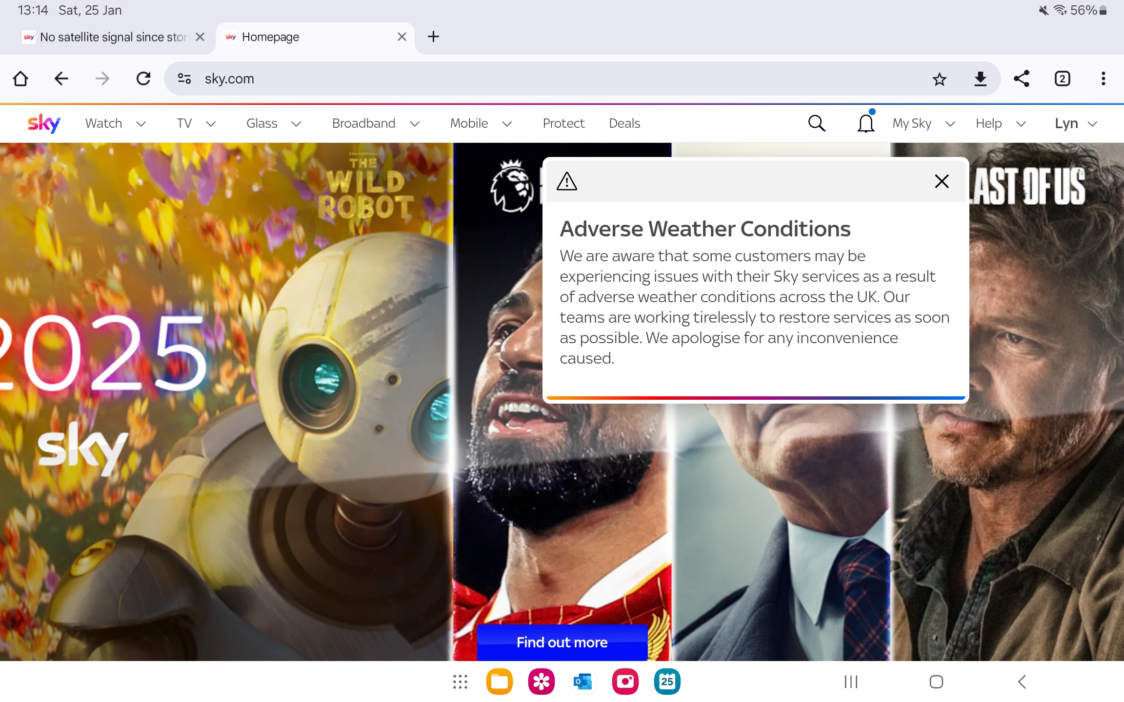 Answered: No satellite signal since storm on Thursday | Sky Community