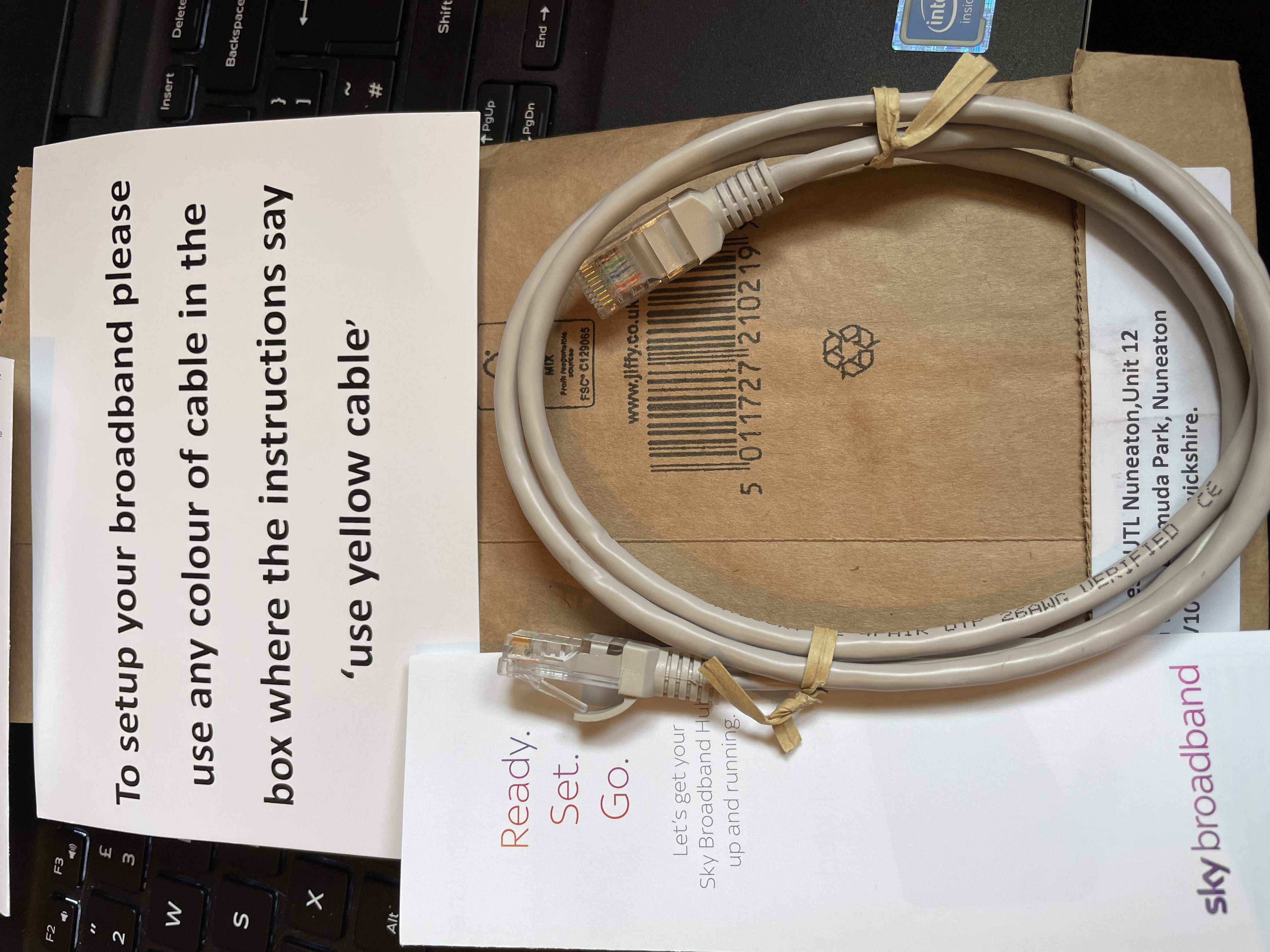 Answered: Fibre conversion kit contains | Sky Community