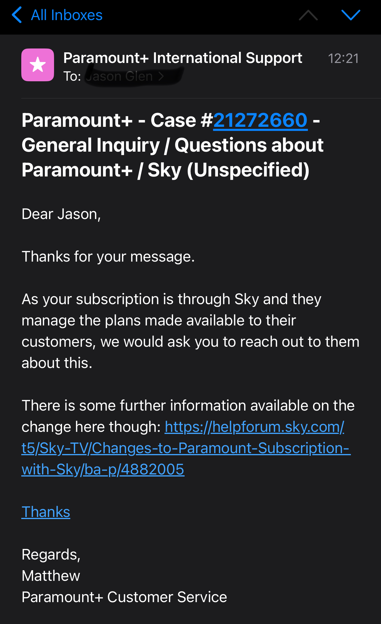 Changes to Paramount Plus Subscription