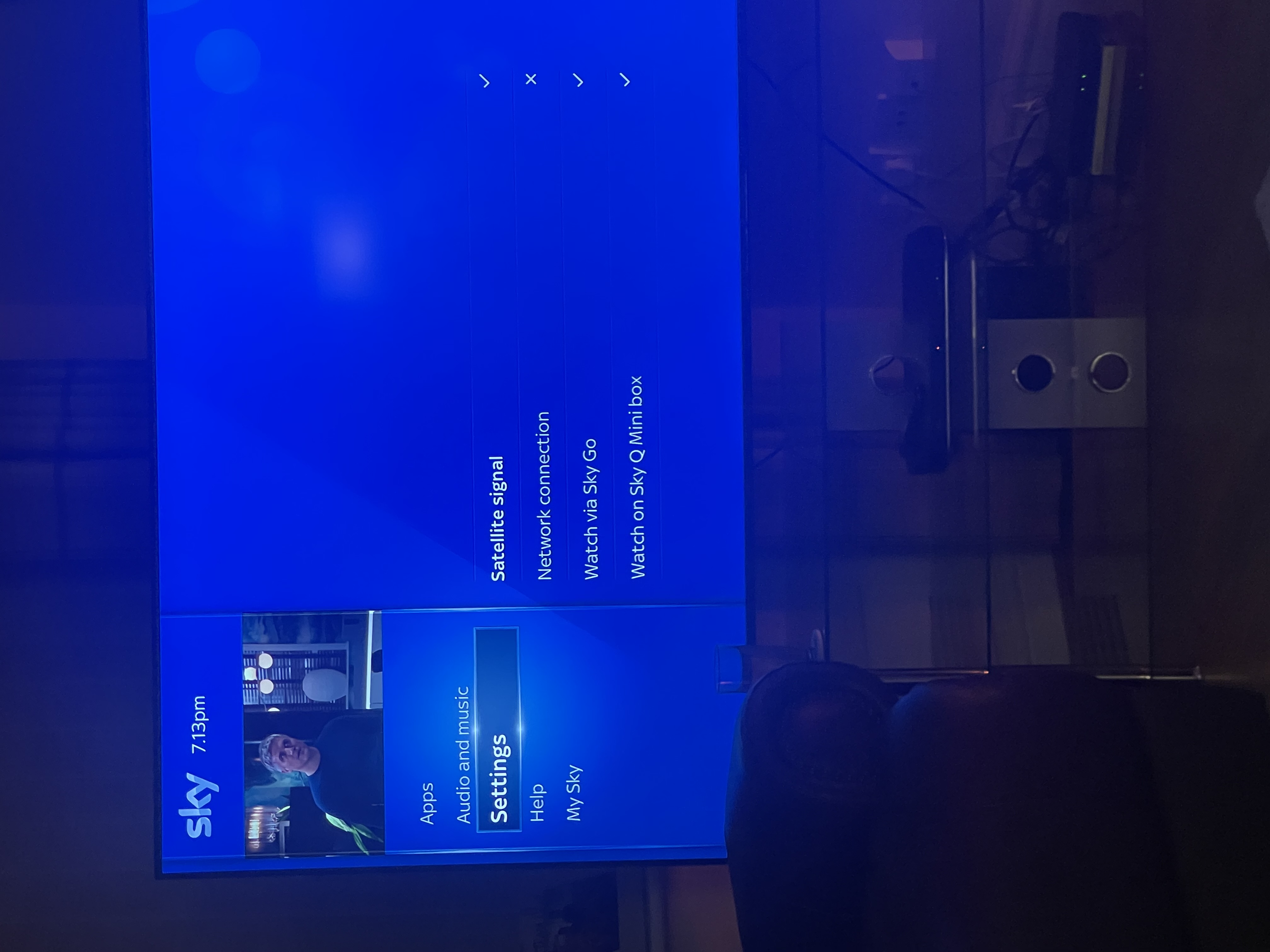 No network connection | Sky Community