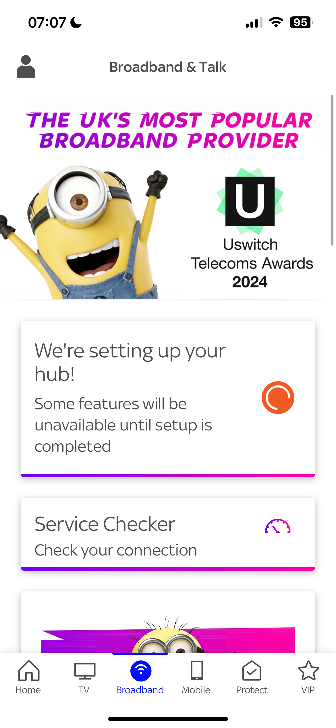 Answered: Sky max hub not setting up on mysky app | Sky Community