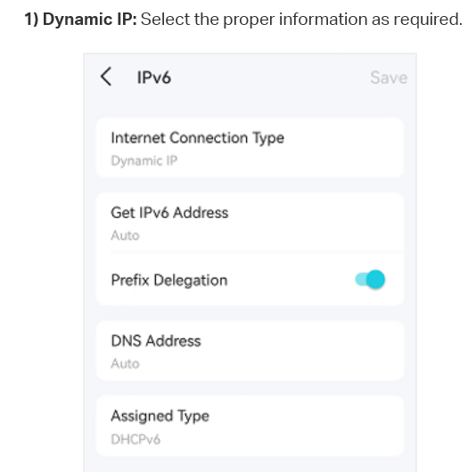 Ipv6 setup on Deco Mesh | Sky Community