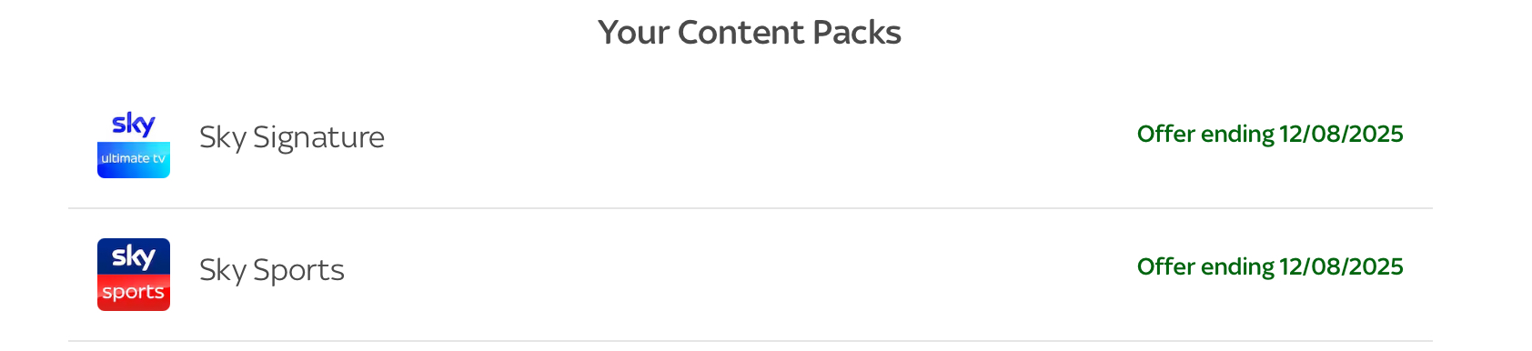 Need to know when my contract expires | Sky Community