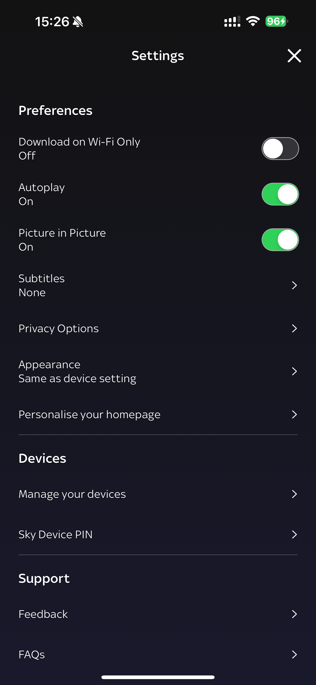 Sky Go - No remote record function | Sky Community