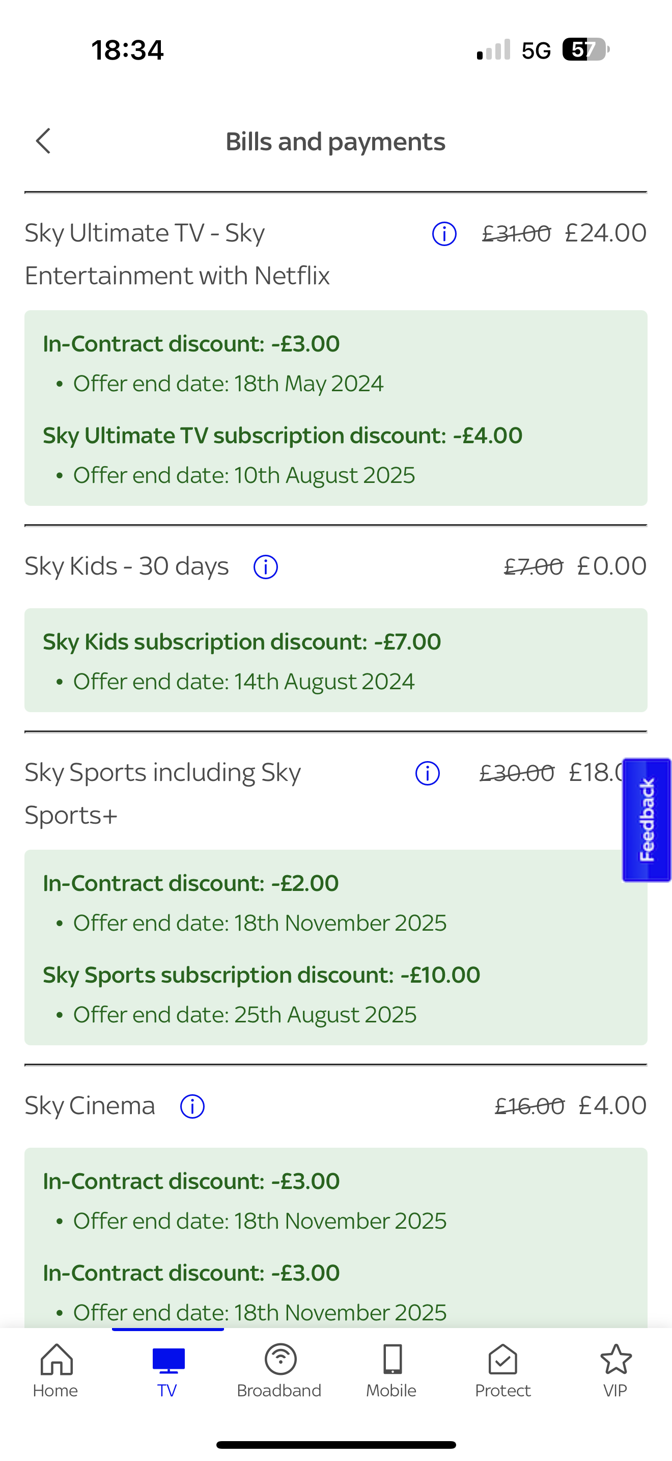 How Much do you pay? | Sky Community
