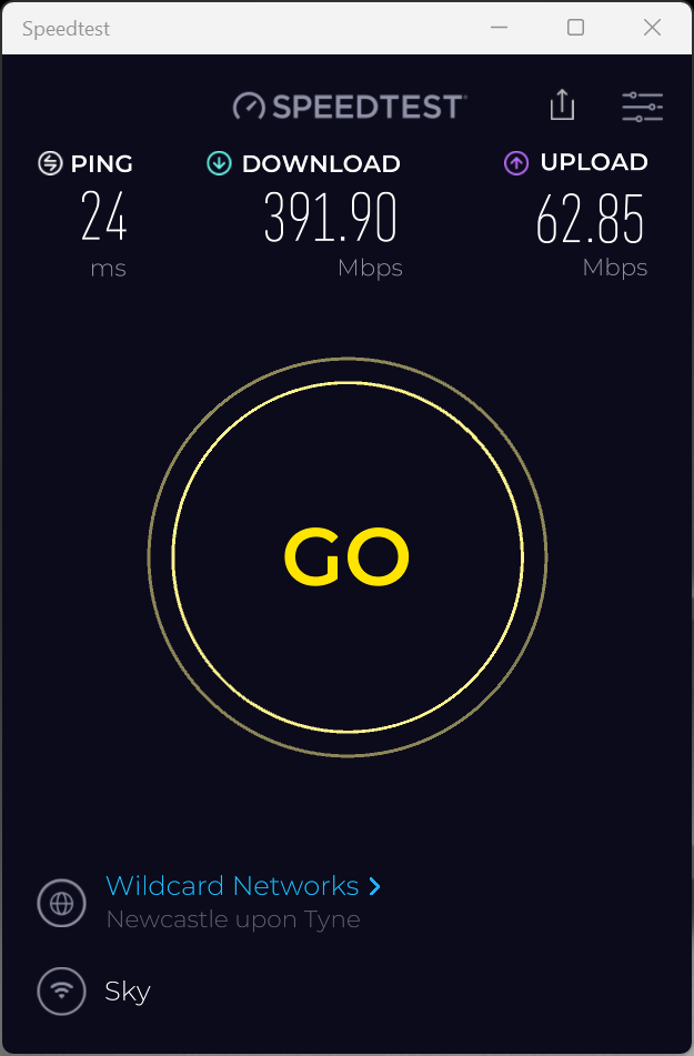 Answered: Full Fibre Gigafast underperforming? | Sky Community
