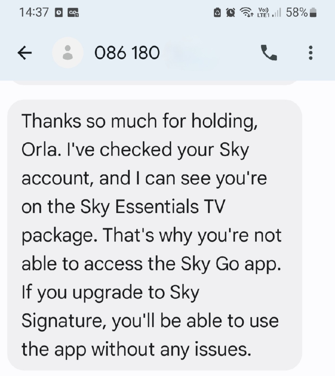 Channels available on Sky Go with Sky Essential TV | Sky Community