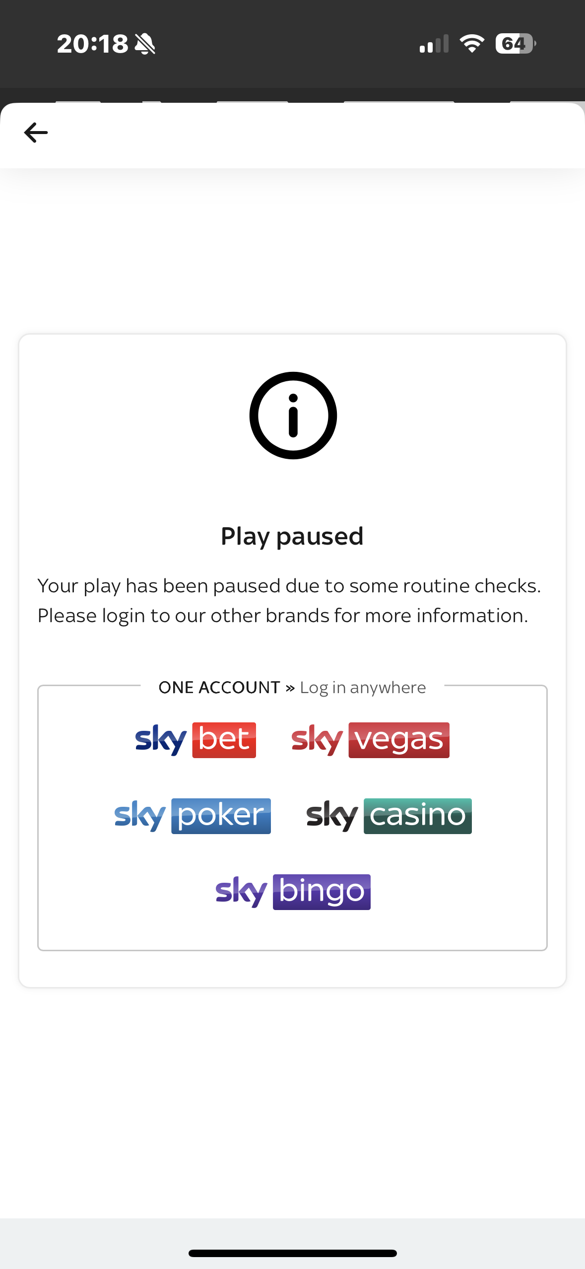 Answered: Can’t log in to super 6 - Page 3 | Sky Community