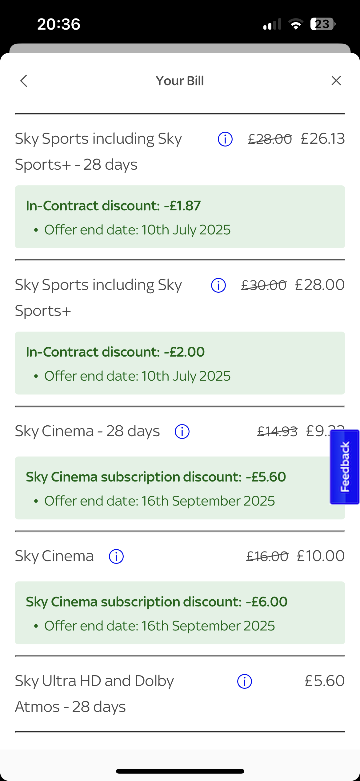 Why are my packs/add ons billed twice? | Sky Community