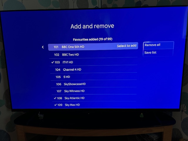Answered: Favourite Channels | Sky Community