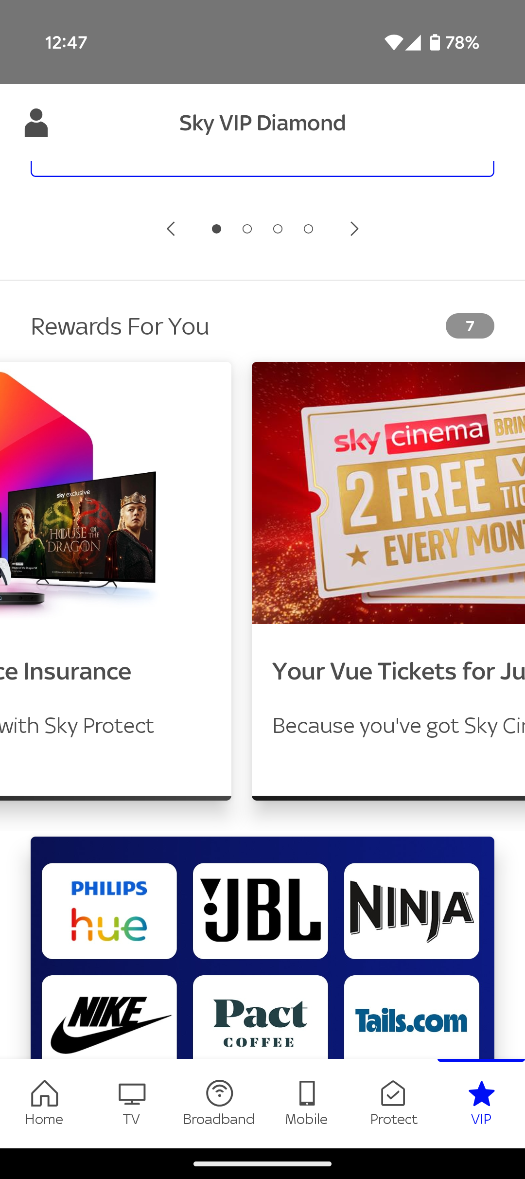 Answered: Vue tickets | Sky Community
