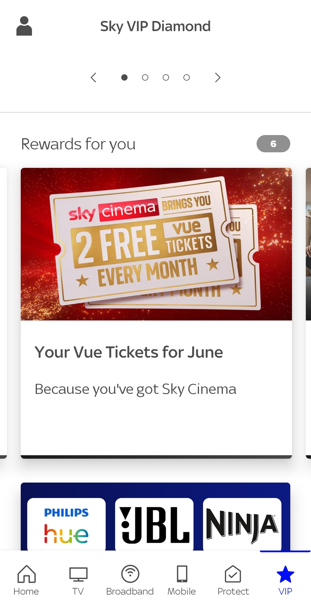Answered: Vue Cinema Tickets not showing - Page 2 | Sky Community