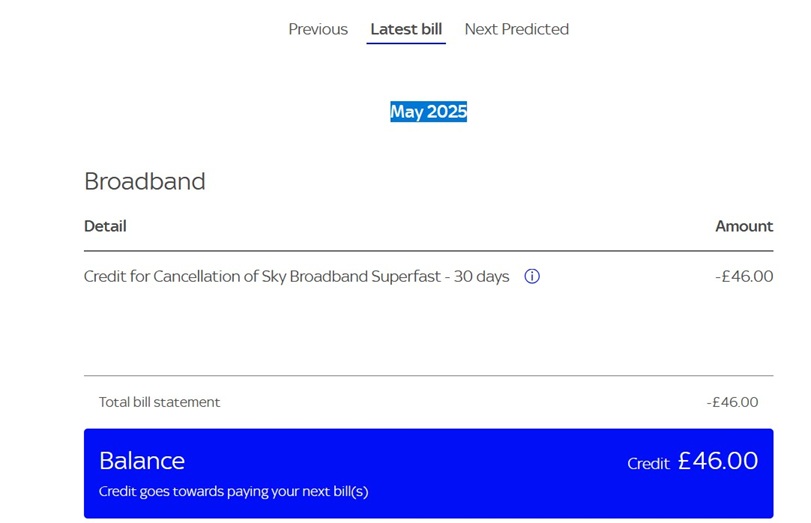 Answered: Credit Refund | Sky Community