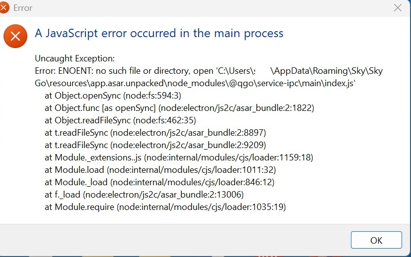 Java Script error with Windows 11 | Sky Community