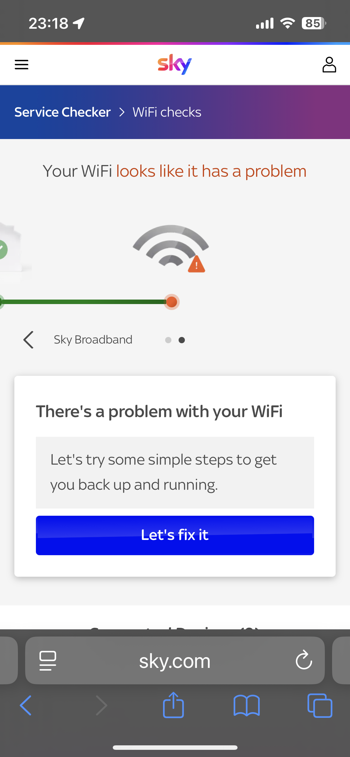 Unstable connection with new WiFi Max hub | Sky Community