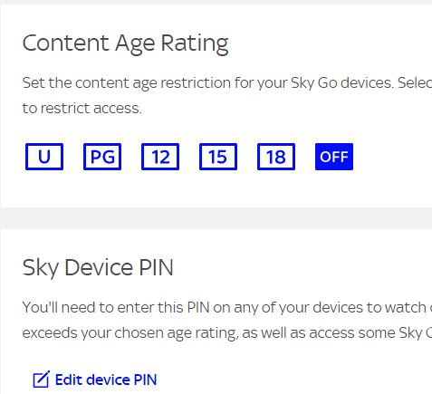 Answered: Re: Setting up a device PIN | Sky Community