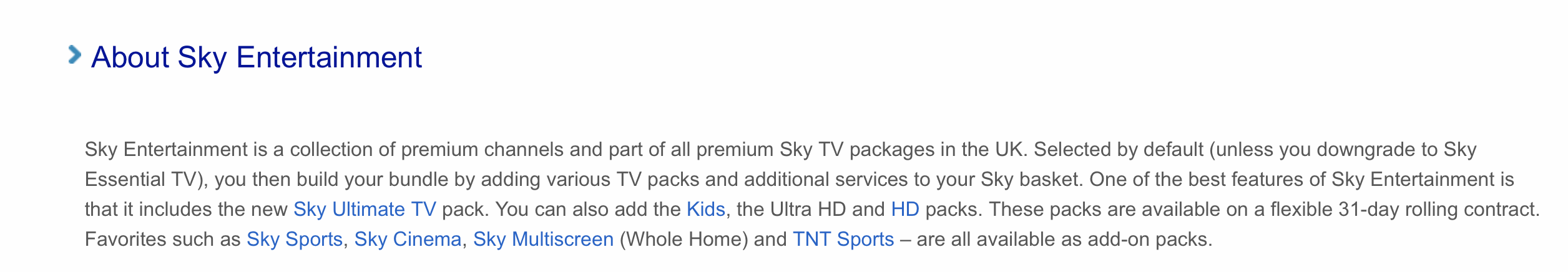 Sky Entertainment vs Signature. | Sky Community