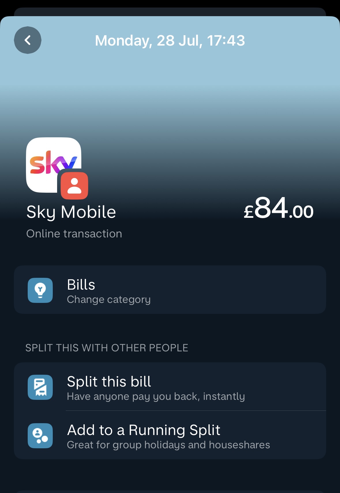 Mobile billing | Sky Community