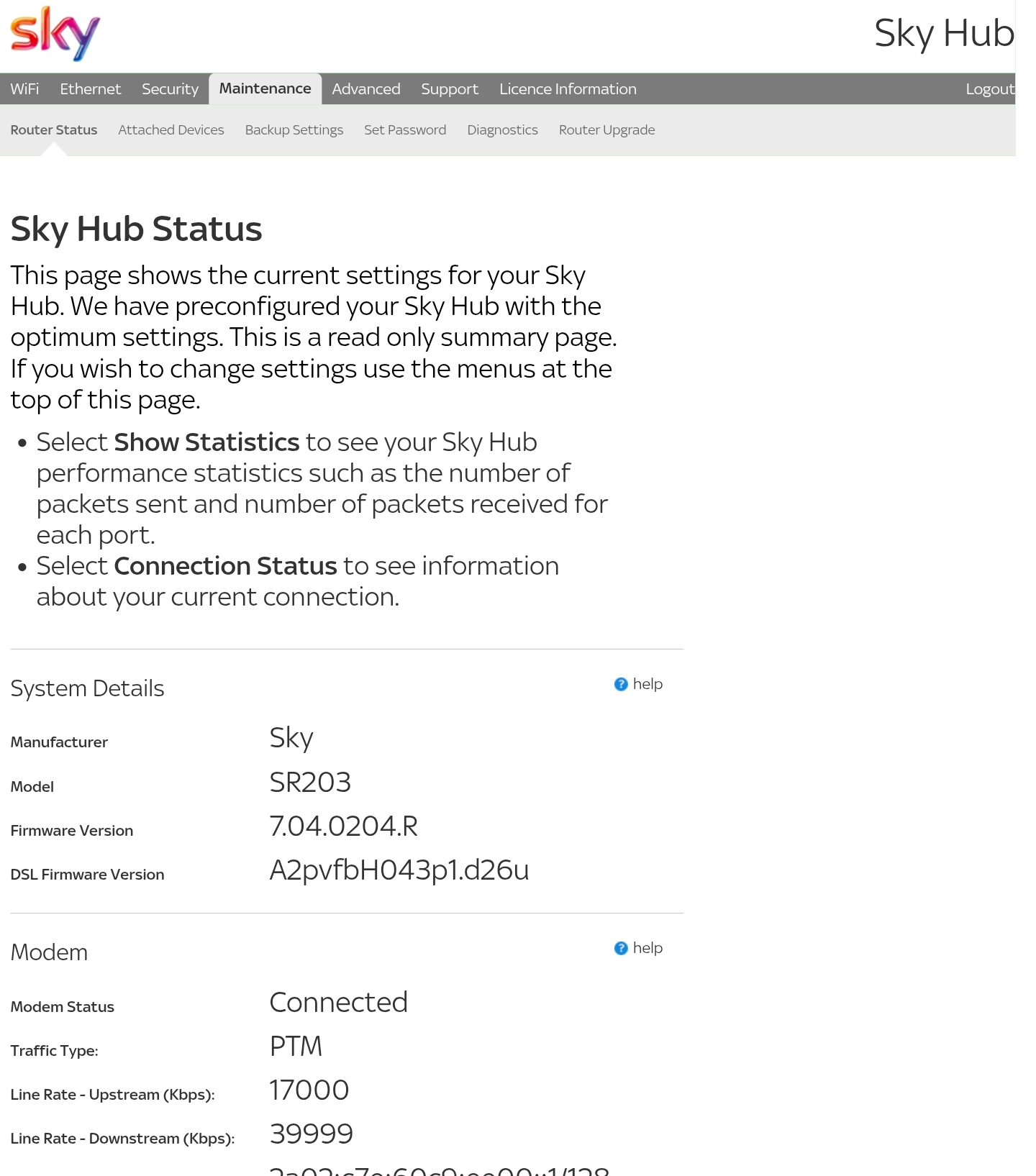 Unstable connection | Sky Community
