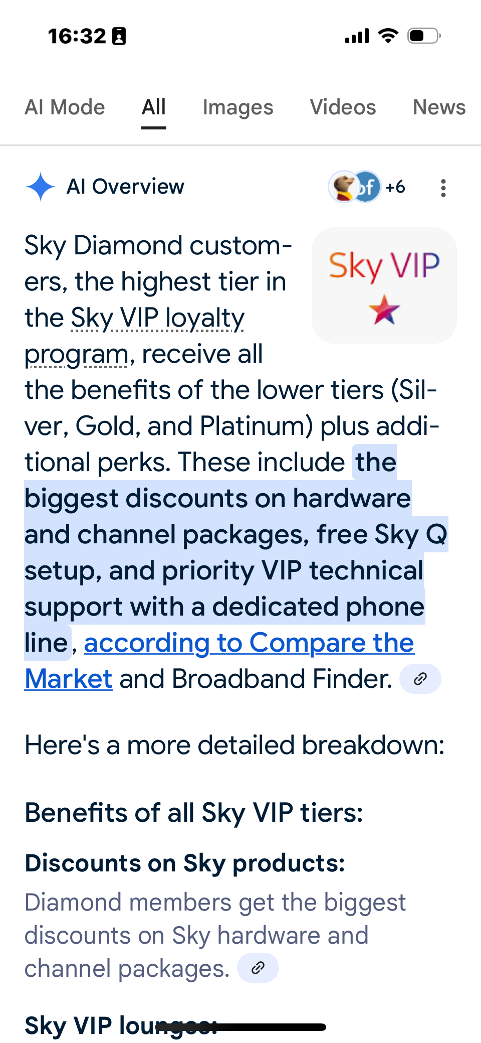 VIP rewards | Sky Community