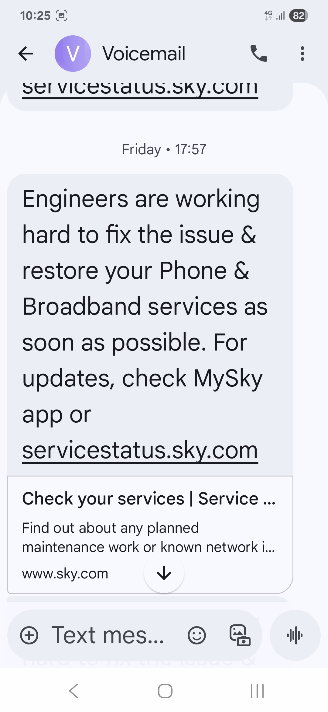 Broadband Outage in Shetland Islands for SKY custo... | Sky Community