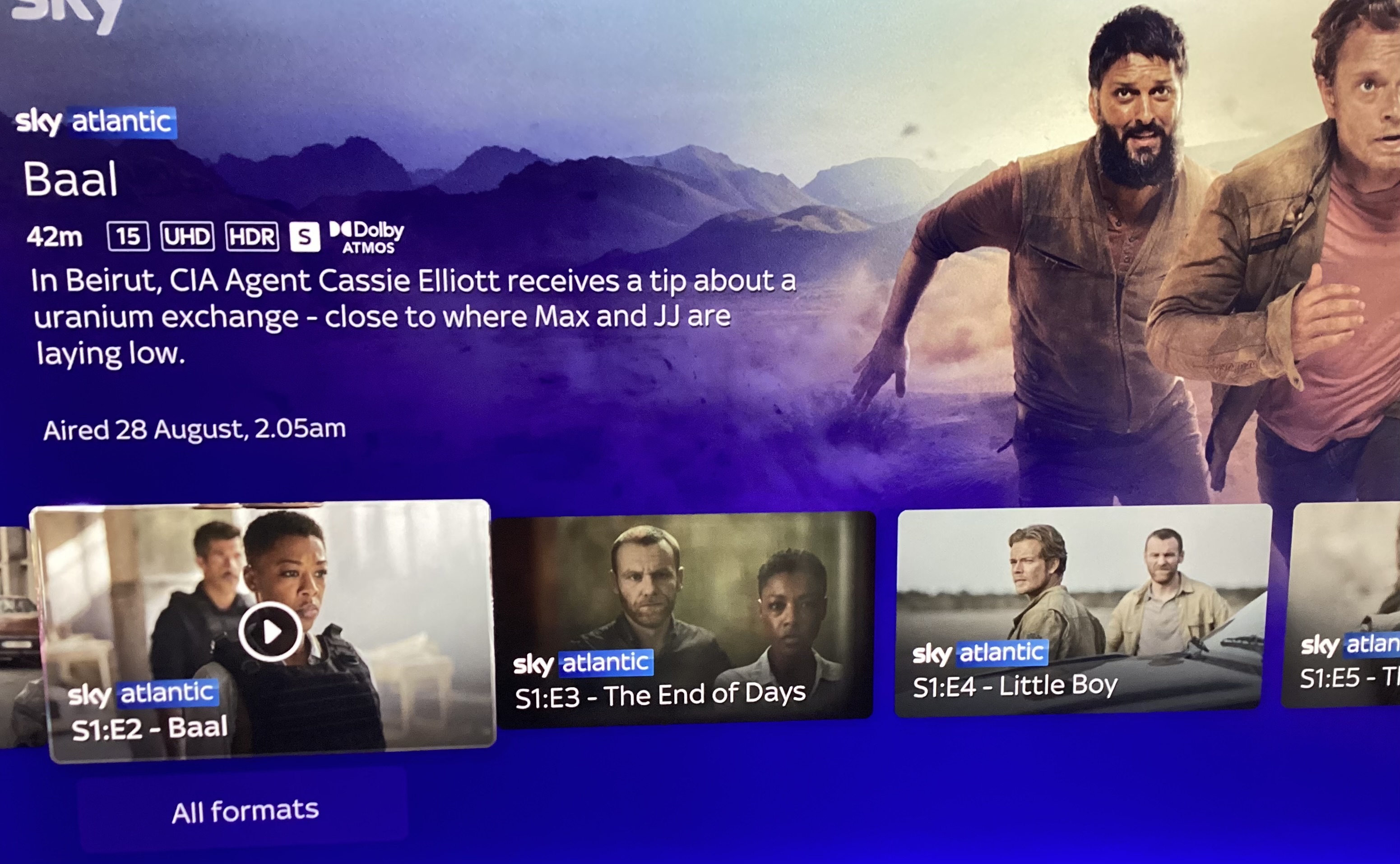 Sky stream shows not always displaying in uhd and ... | Sky Community