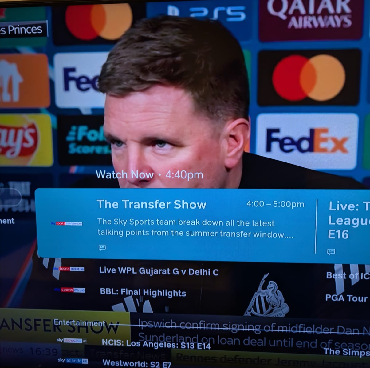 Sky sports not showing cricket match which is in t... | Sky Community