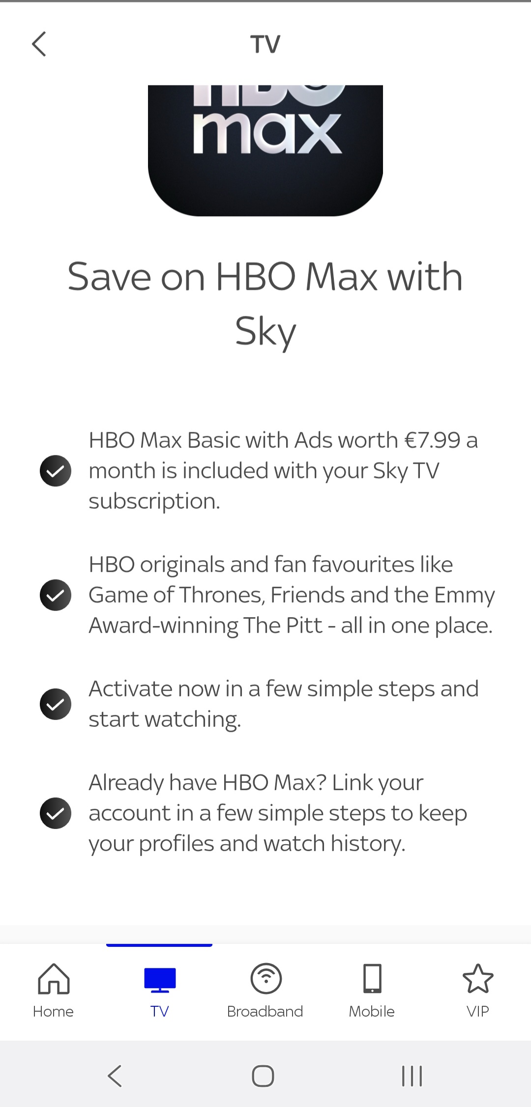 HBO Max is Now Included in Most TV Packages! | Sky Community