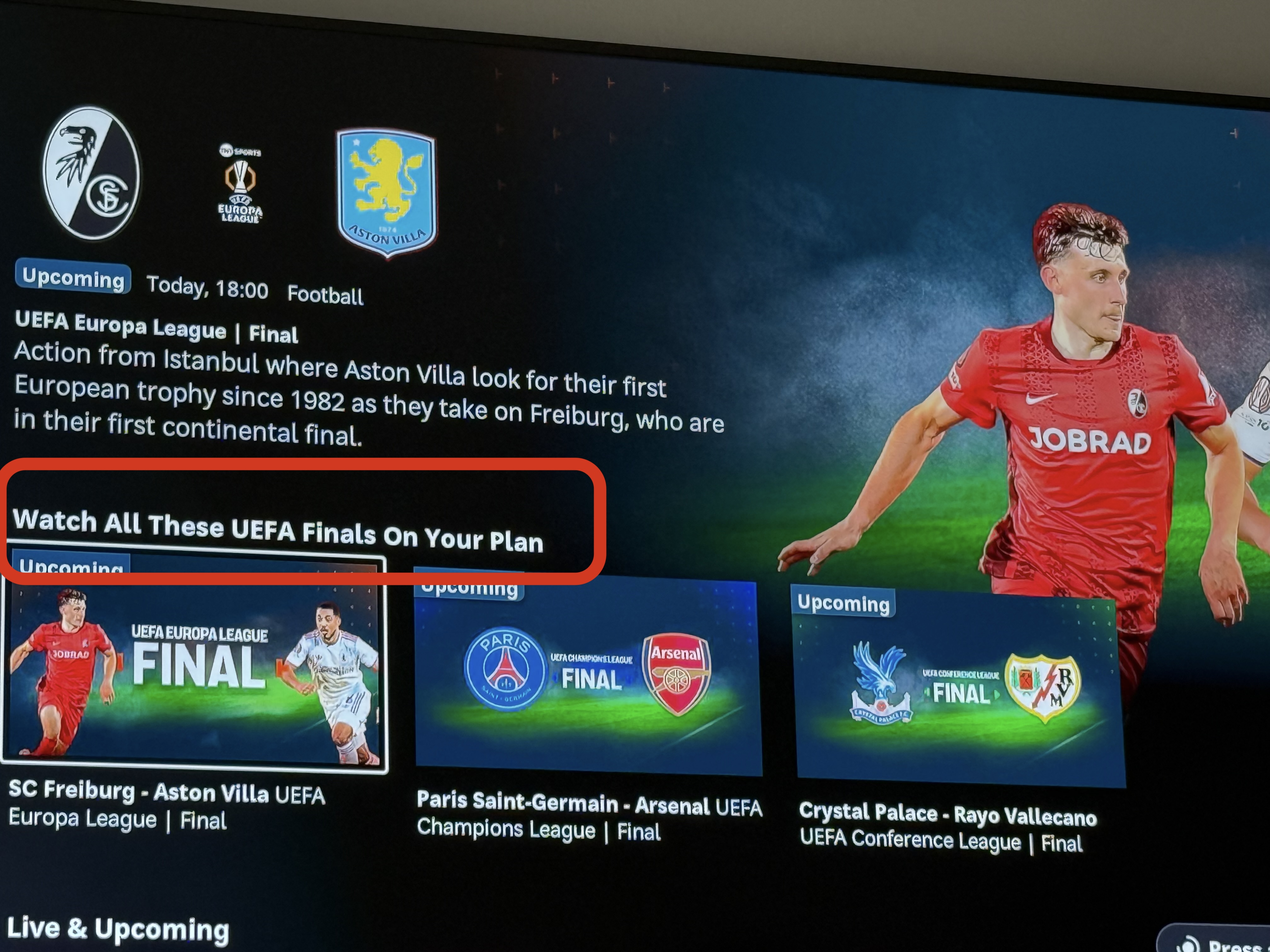 Answered: Europa League Final on HBO Max - Page 5 | Sky Community